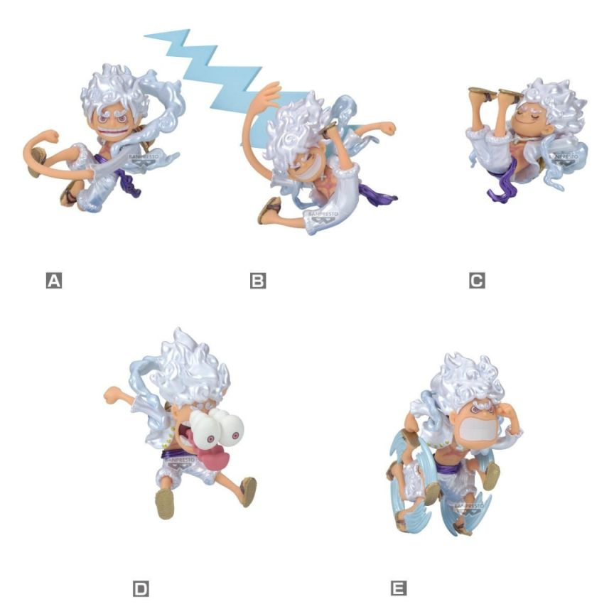 One Piece WCF Luffy(Gear 5 Ver.) Metallic Color Ver. – MOTHERBASE